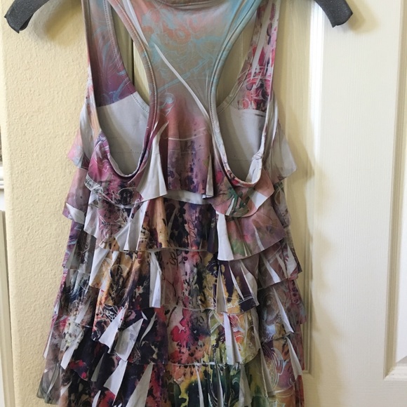 Tops | Graffiti Tiered Tank Top | Poshmark